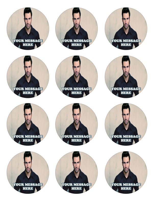 Adam Levine Party Favors Supplies Decorations Stickers 12 Pcs ...