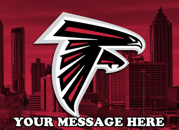 Atlanta Falcons Edible Image Cake Topper Personalized Frosting Icing S ...