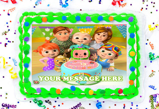 Cocomelon Rectangle - PartyCreationz