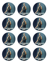 Drake Edible Cupcake Toppers (12 Images) Cake Image Icing Sugar Sheet ...