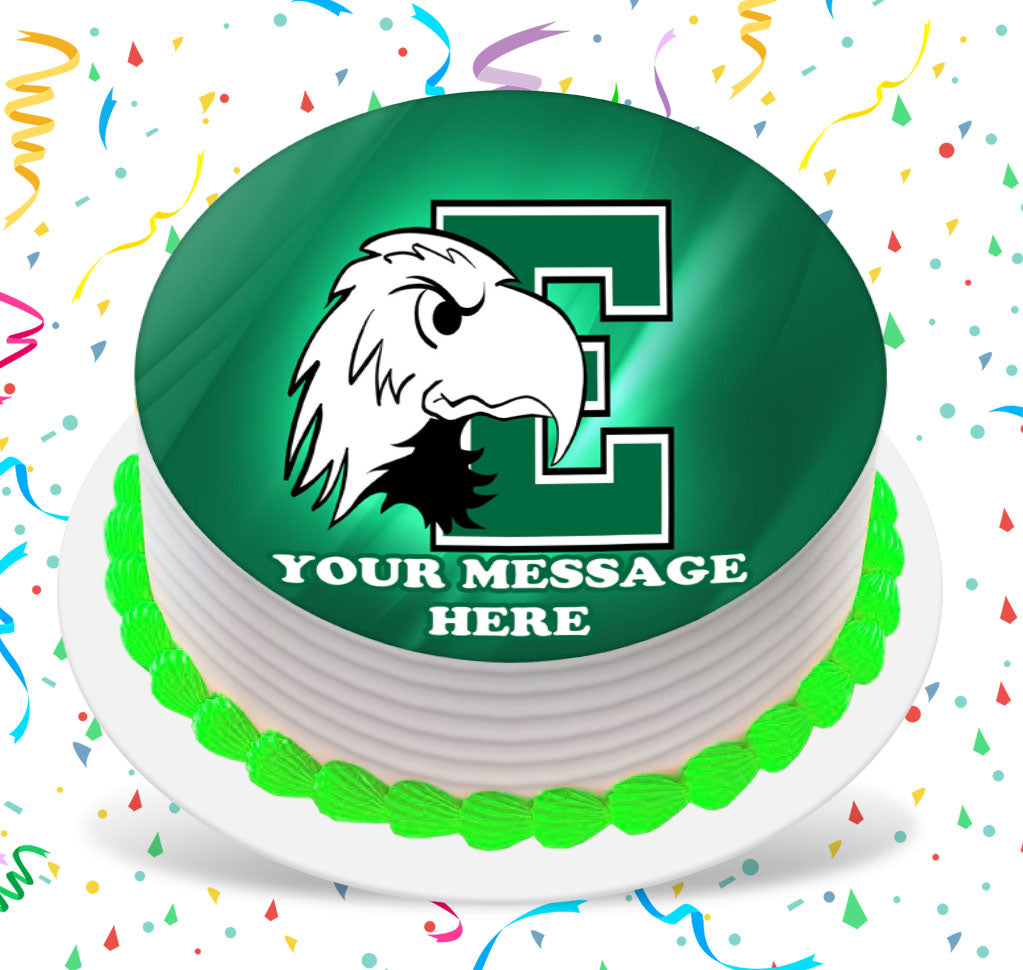 Eastern Michigan Eagles Edible Image Cake Topper Personalized Birthday ...