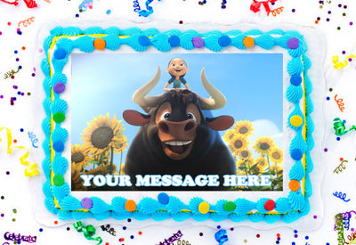 Ferdinand Edible Image Cake Topper Personalized Birthday Sheet Decorat ...