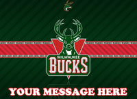 Milwaukee Bucks Edible Image Cake Topper Personalized Birthday Sheet D ...
