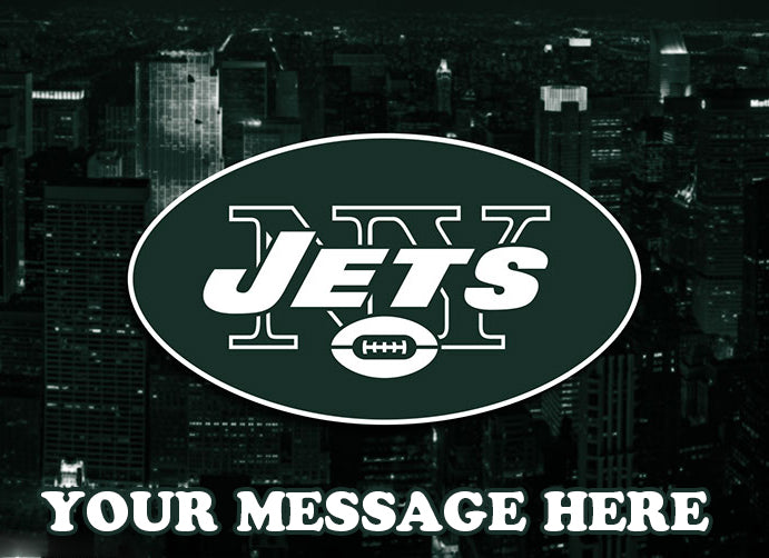 New York Jets Edible Image Cake Topper Personalized Birthday Sheet Dec ...