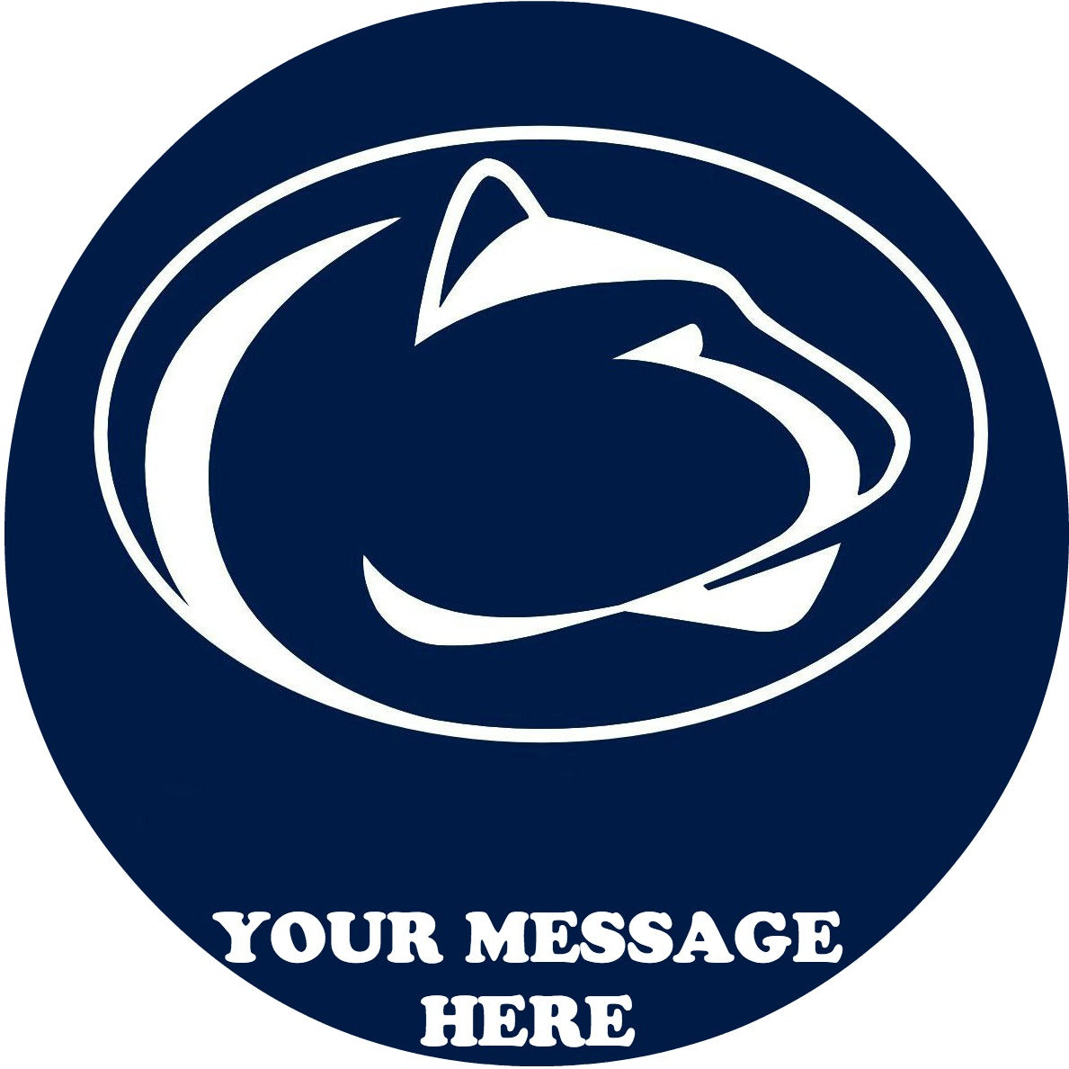 Penn State Nittany Lions Edible Image Cake Topper Personalized Birthda ...