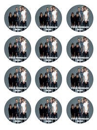 One Direction Edible Cupcake Toppers (12 Images) Cake Image Icing Suga ...