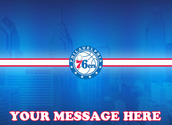 Philadelphia 76ers Edible Image Cake Topper Personalized Birthday Shee ...