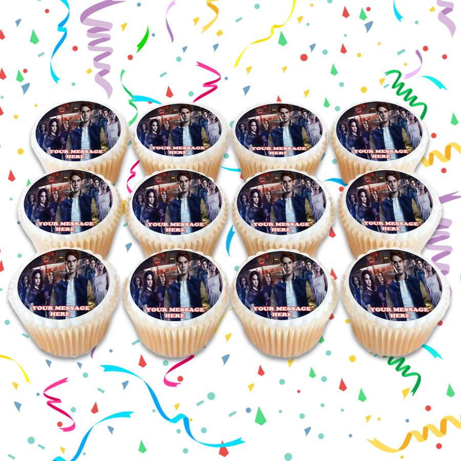 Riverdale Edible Cupcake Toppers (12 Images) Cake Image Icing Sugar Sh ...