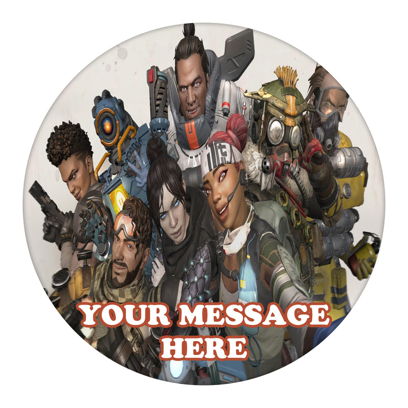 Apex Legends Edible Image Cake Topper Personalized Birthday Sheet Cust ...