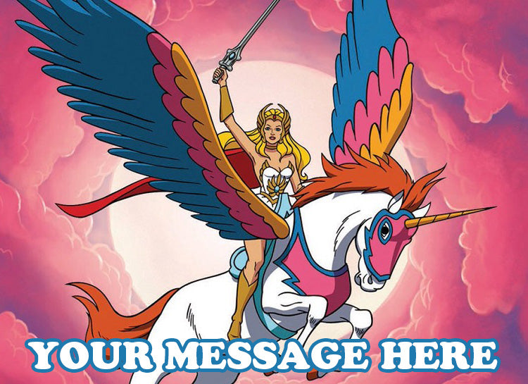 She-Ra Edible Image Cake Topper Personalized Birthday Sheet Decoration ...