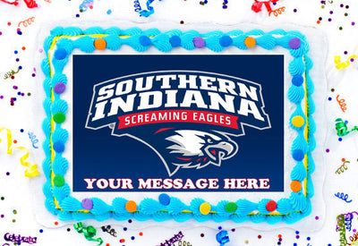 Southern Indiana Screaming Eagles Edible Image Cake Topper Personalize ...