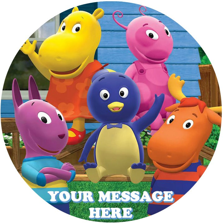 The Backyardigans Edible Image Cake Topper Personalized Birthday Sheet ...