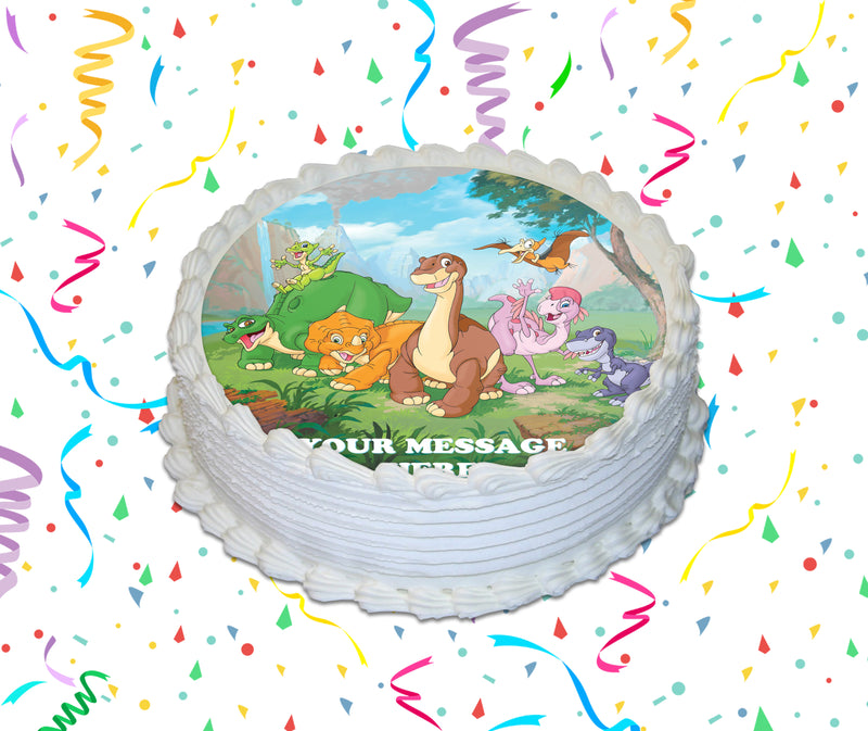 The Land Before Time Edible Image Cake Topper Personalized Birthday Sh ...