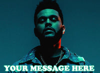 The Weeknd Edible Image Cake Topper Personalized Birthday Sheet Decora ...