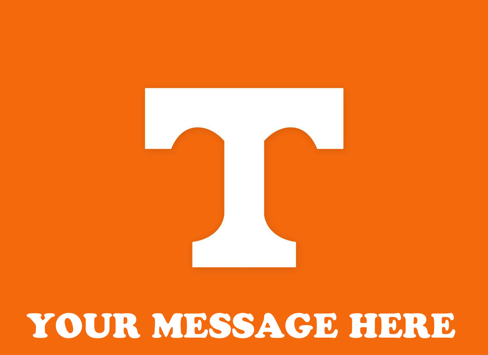 University Of Tennessee Edible Image Cake Topper Personalized Birthday ...