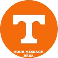 University Of Tennessee Edible Image Cake Topper Personalized Birthday ...